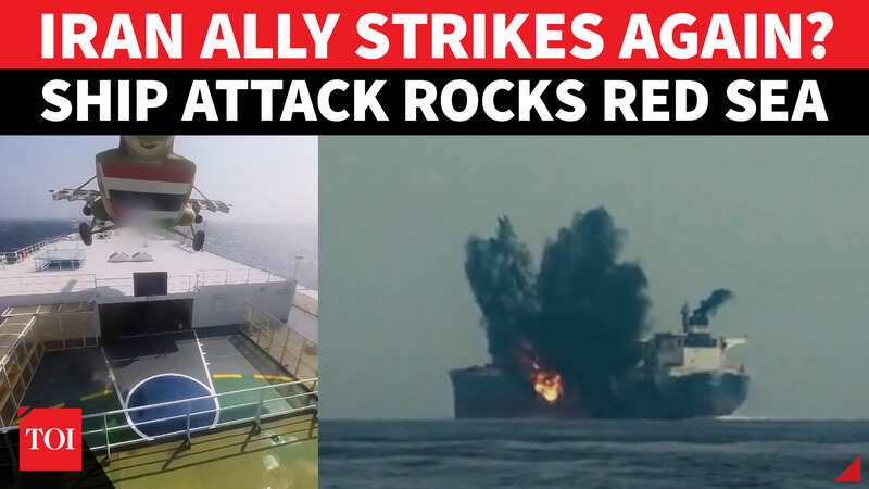 Explosive Second Clash In Hours Rocks Red Sea As Another Vessel Comes ...