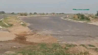Man dies after bike falls into pit on road under construction in ...