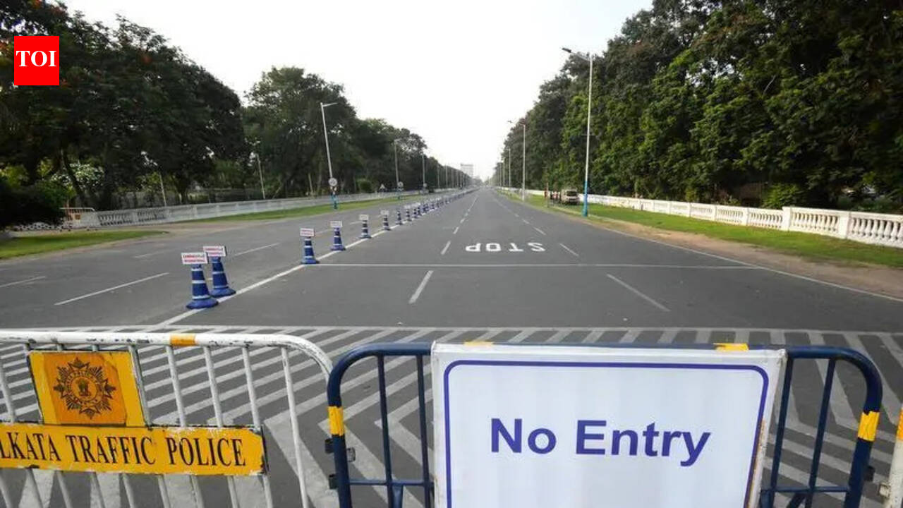 Red Road shuts down, traffic slower in C Kol | Kolkata News - The Times ...