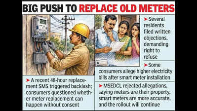 MSEDCL Rolls Out 5.85 Lakh Smart Meters In Nagpur Dist | Nagpur News ...