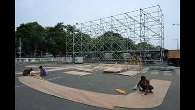4k cops, drones, CCTV cams to watch over Red Road Yoga Day event ...