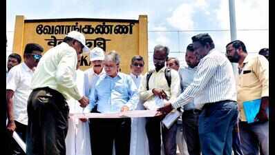 Trichy DRM reviews railway station redevelopment work | Trichy News ...