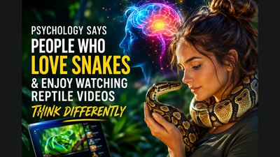 Psychology says people who love snakes and enjoy watching reptile ...