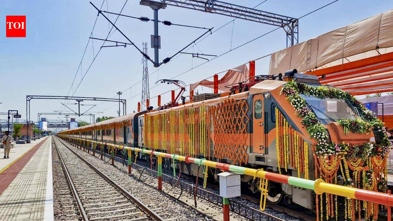 New Amrit Bharat between Darbhanga and Jaipur | Patna News - The Times ...