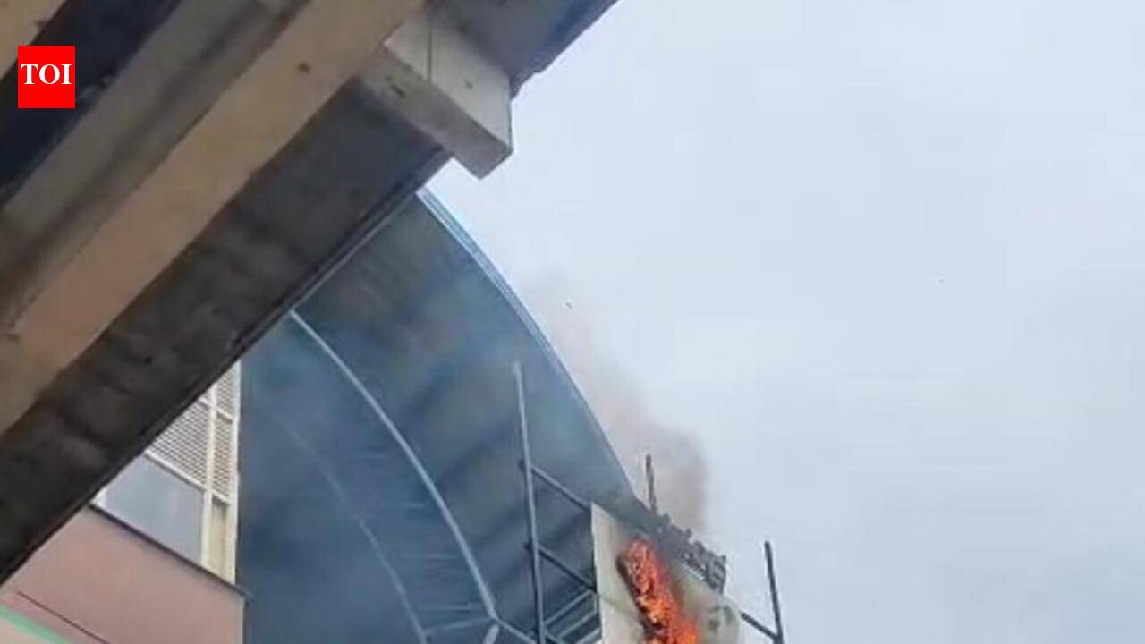 Minor fire at Nagasandra Metro station in Bengaluru; no casualties ...