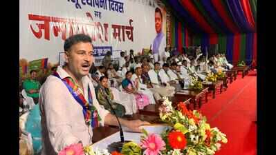 On 40th foundation day, Ajsu-P protests imprisonment of party workers ...