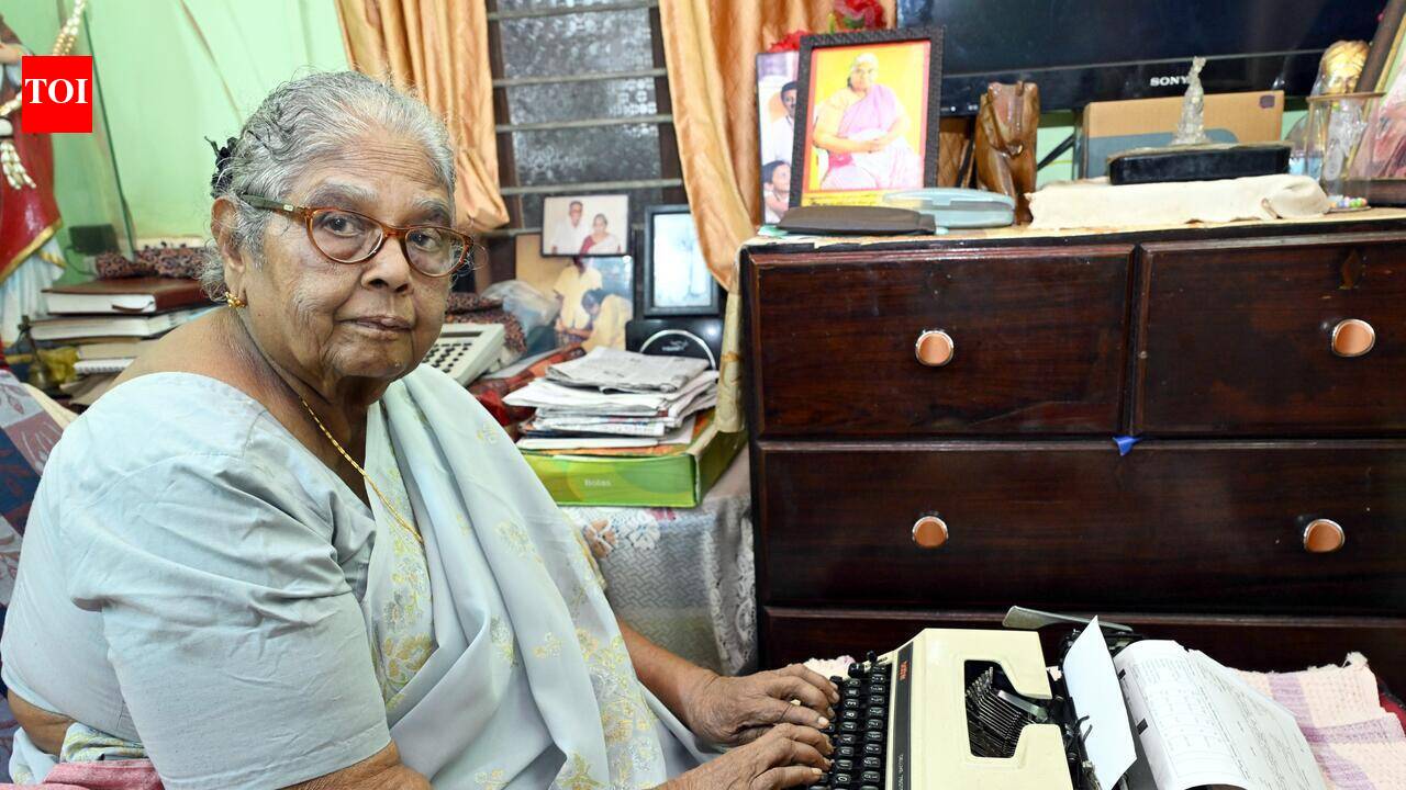 Before the delete key: A govt typist’s life of precision and patience ...