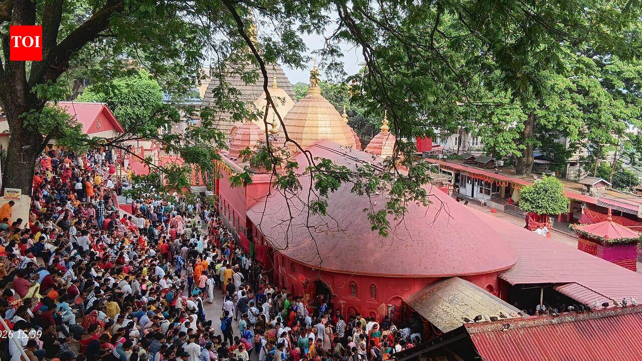 Thousands throng Kamakhya temple hill as Ambubachi begins; police ...