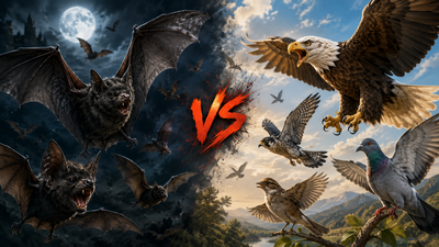 Bat vs Bird: Key differences between flying mammals and feathered birds ...