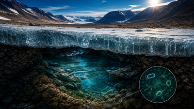 Hidden Life In Antarctica: Hidden life beneath Antarctica's dry valleys ...