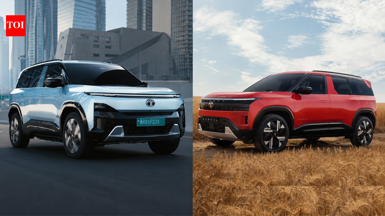 Tata Sierra EV vs ICE: Every key difference explained - The Times of India