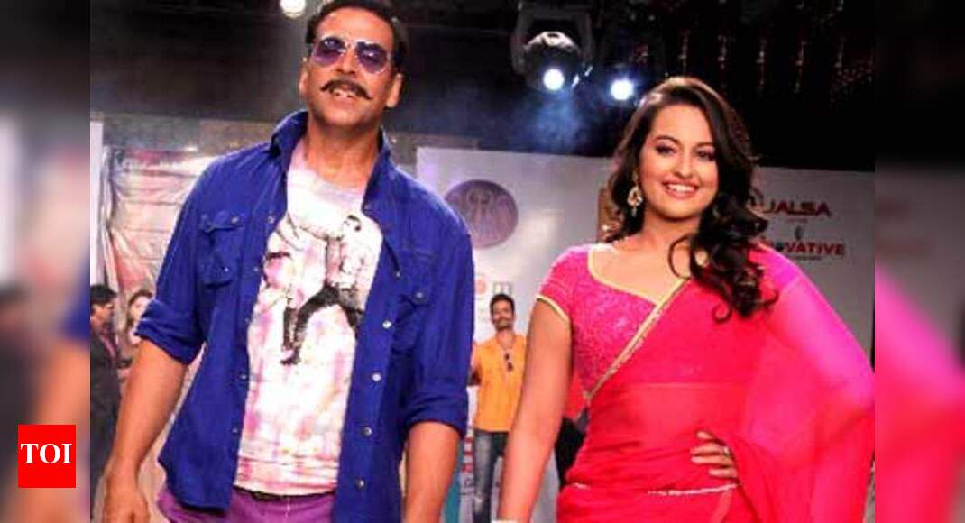 kshay Kumar, Sonakshi Sinha at RFW finale - Times of India