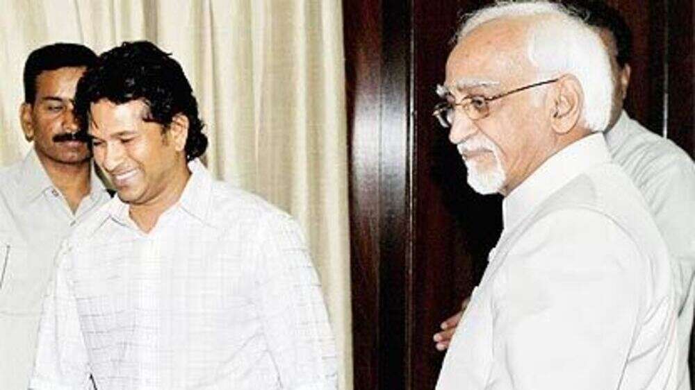 Sachin Tendulkar sworn in as Rajya Sabha MP | The Times of India