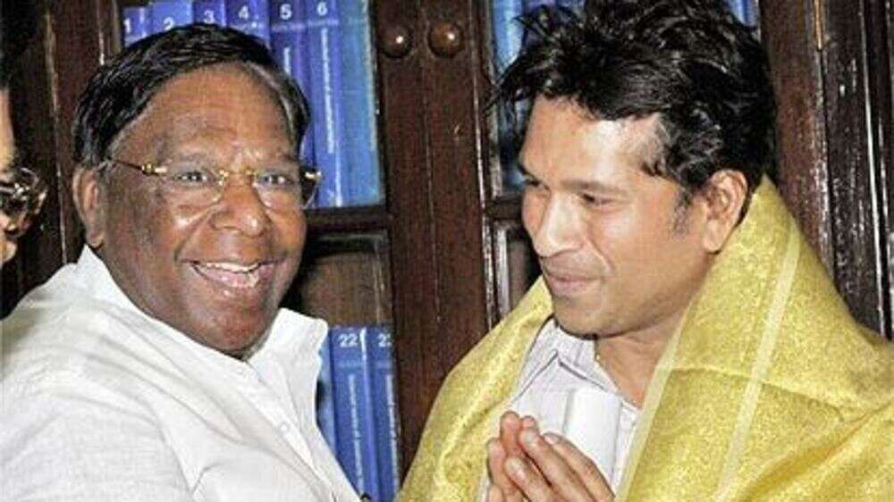 Sachin Tendulkar sworn in as Rajya Sabha MP | The Times of India