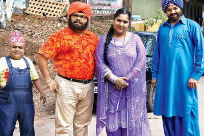 Atul Parchure dons a Punjabi avatar - Times of India