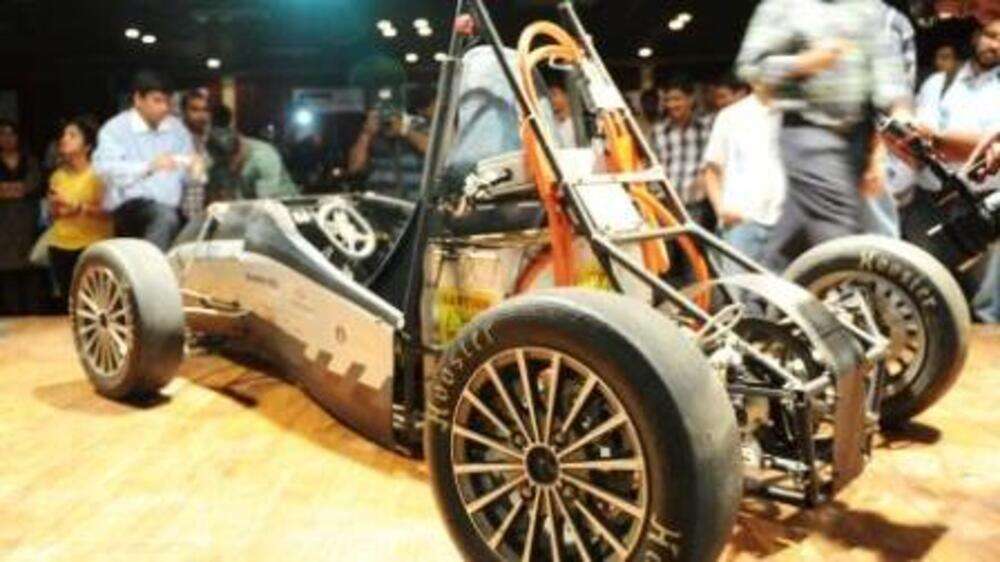 India's first electric racing car: EVo1 | The Times of India