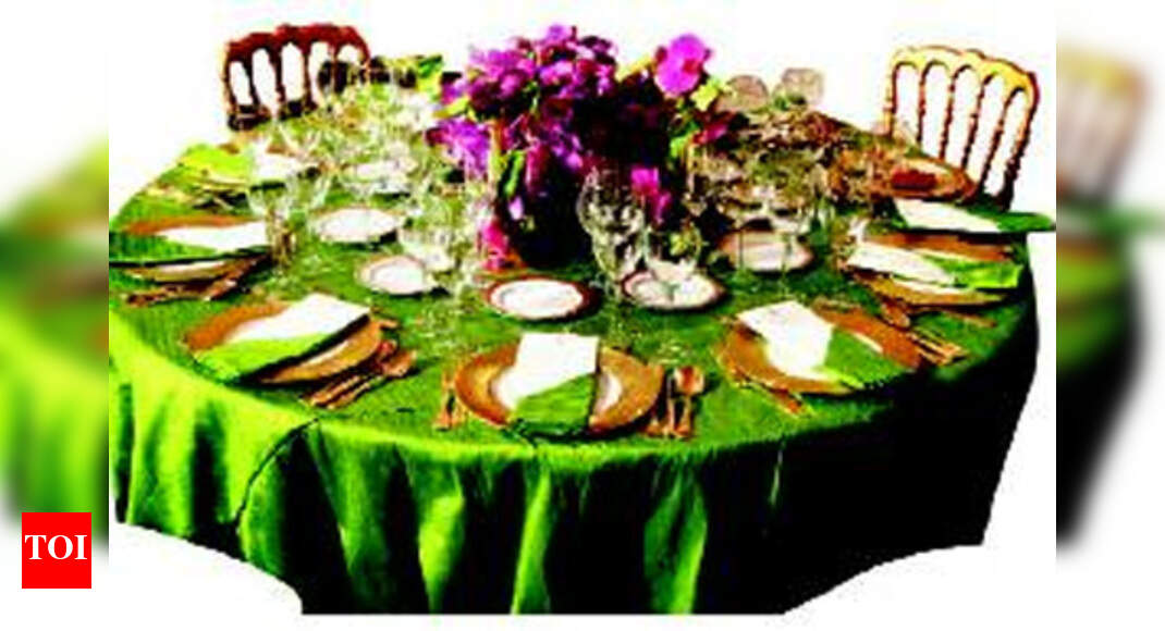 Give your table the right look! - Times of India