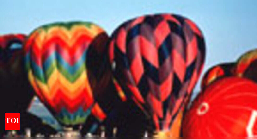 Hot air balloon fest - Times of India