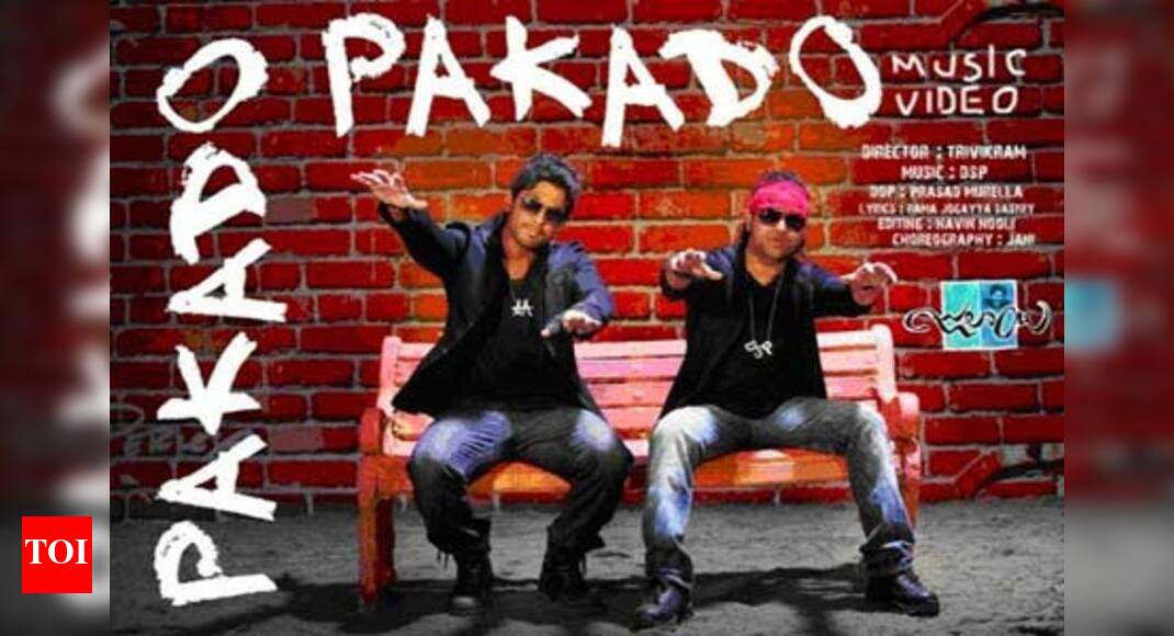 First look poster of 'Pakado' music video | Telugu Movie News - Times ...