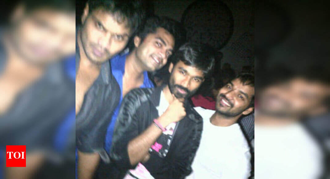 Simbu parties with Dhanush, Manoj Manchu | Tamil Movie News - Times of ...