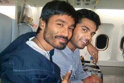 Simbu's party for Dhanush | Tamil Movie News - Times of India