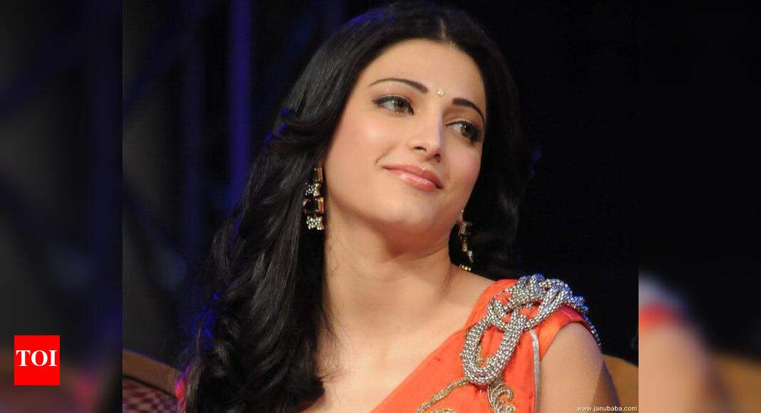 Shruti Hassan endorses a saree brand | Telugu Movie News - Times of India