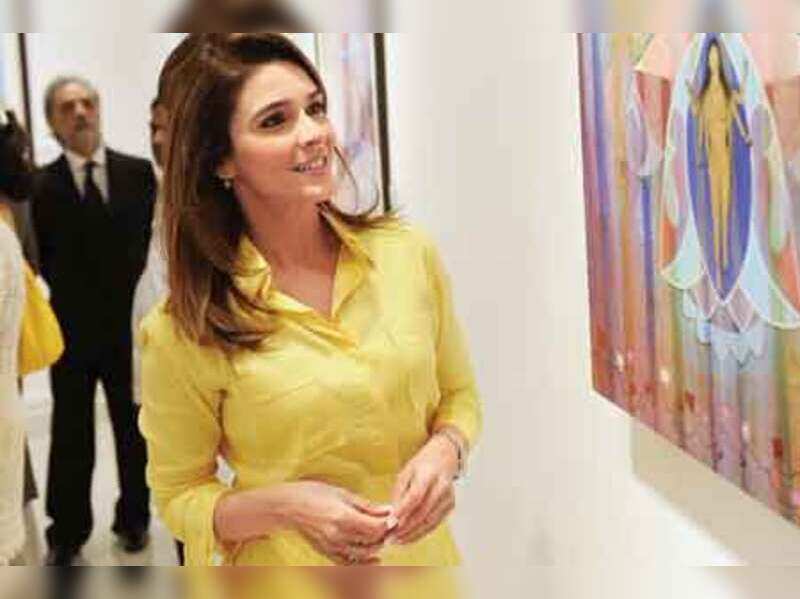 Poonam Agarwal’s arty do | Events Movie News - Times of India