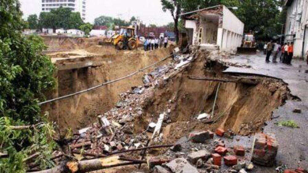 Heaviest rainfall in 31 yrs floods Jaipur | The Times of India