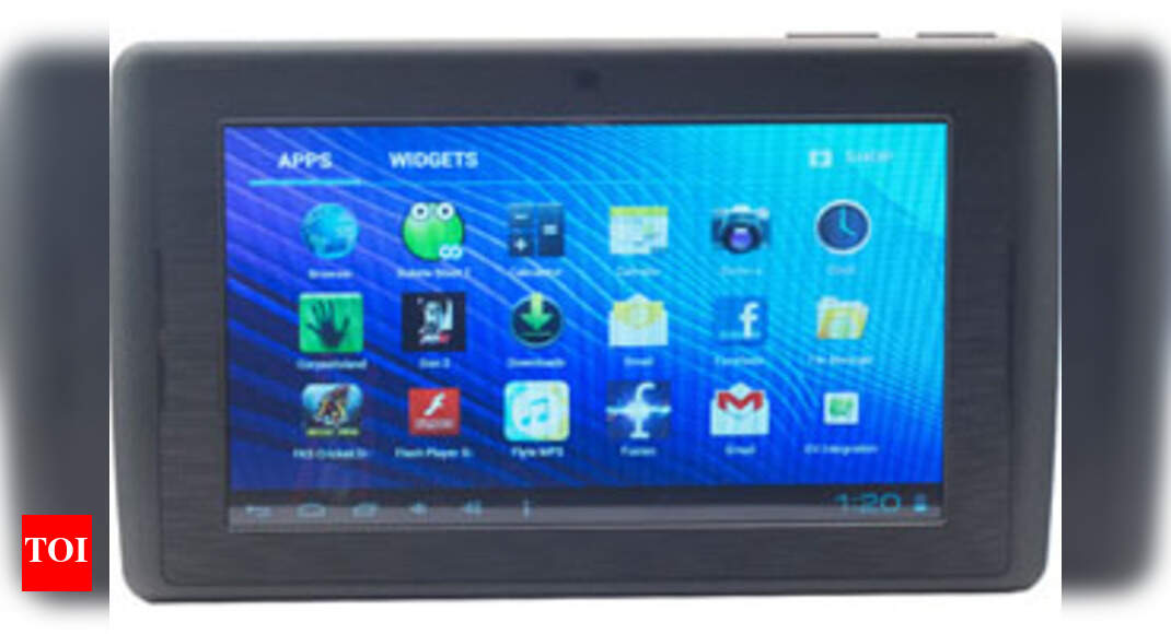 Lava enters tablet market with 7-inch E-Tab Z7H - Times of India