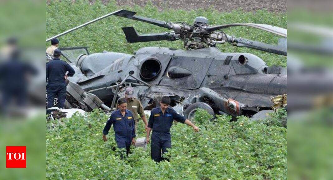 IAF copters collide mid-air, 5 officers among 9 killed | India News ...