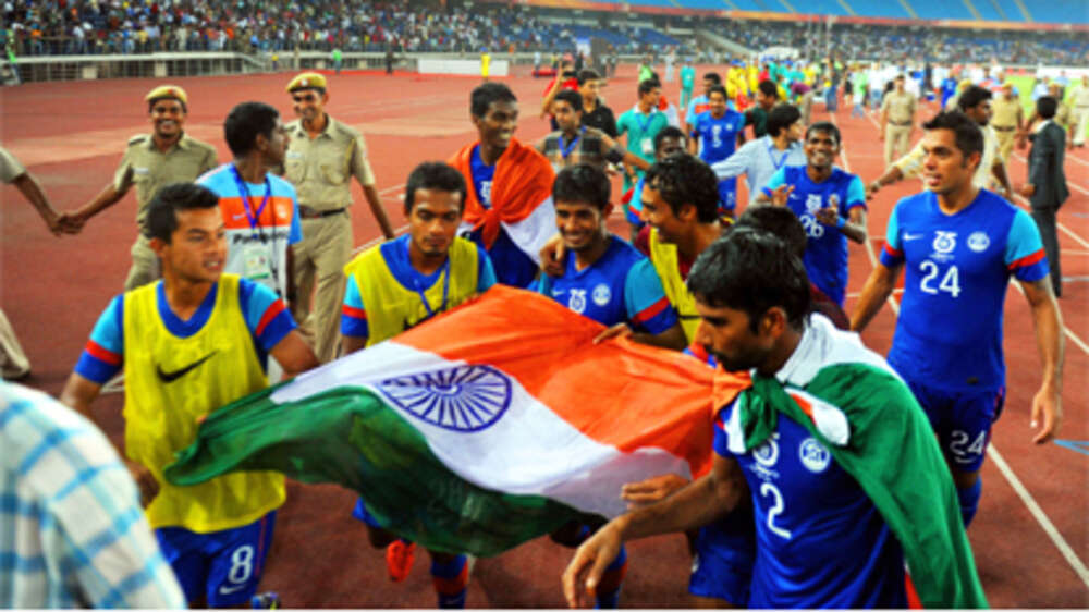 India win 2012 Nehru Cup | The Times of India