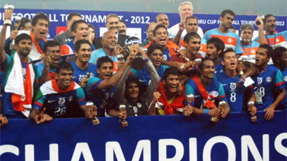 India win 2012 Nehru Cup | The Times of India