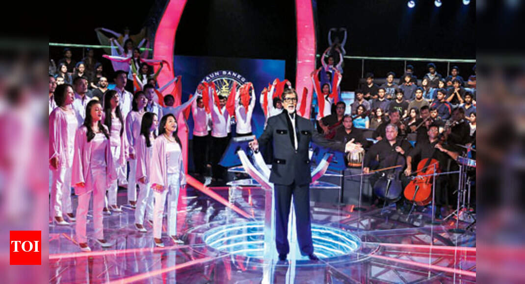 KBC’s grand opening with poetry, song and dance - Times of India