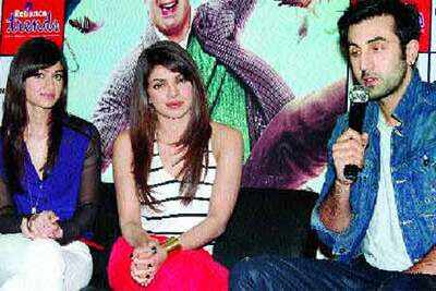 Barfi! cast and crew in Bangalore | Events Movie News - The Times of India