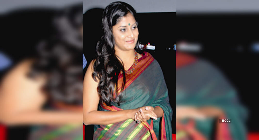 Devika Daftardar during the film festival held in Nagpur.