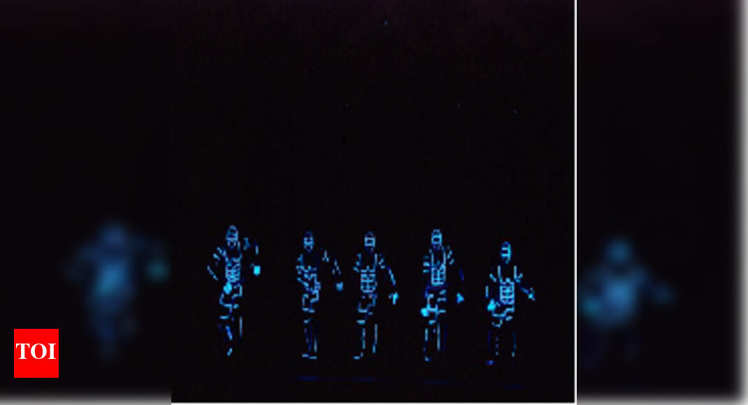 Skeleton act on India's Got Talent! - Times of India