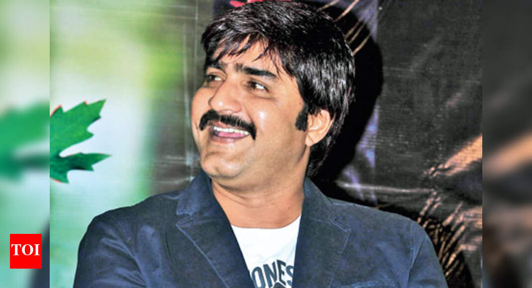 Actor turned singer Srikanth at a music event for his film at an event ...
