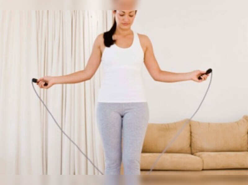 Skipping for fun cardio exercise - Times of India