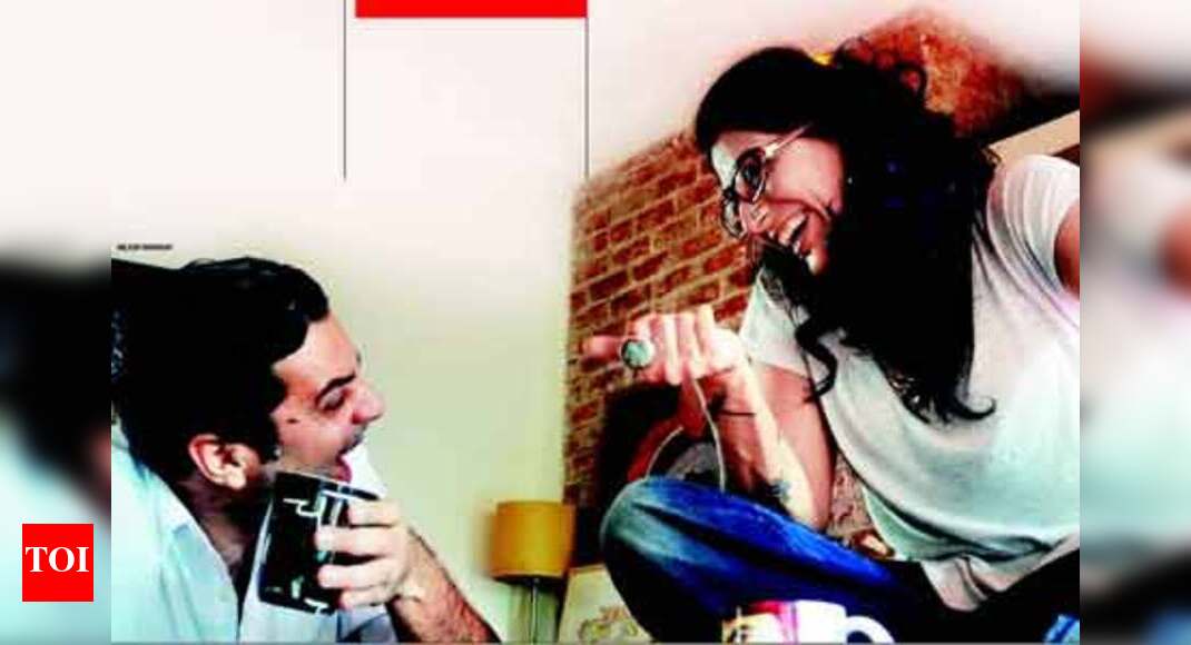 Dressing up with Niharika Khan and Arjun Bhasin - Times of India