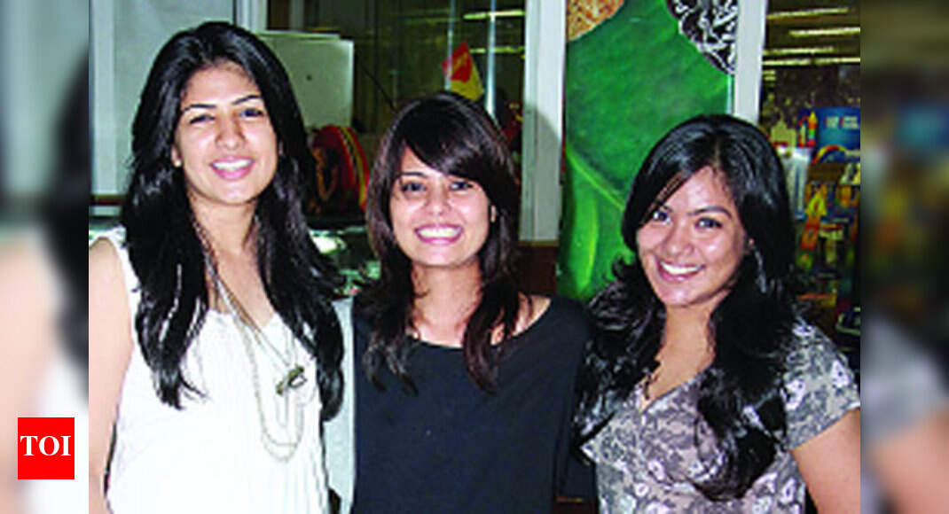 Actresses Apoorva Bose and Gauthami Nair attend the Halloween fest ...