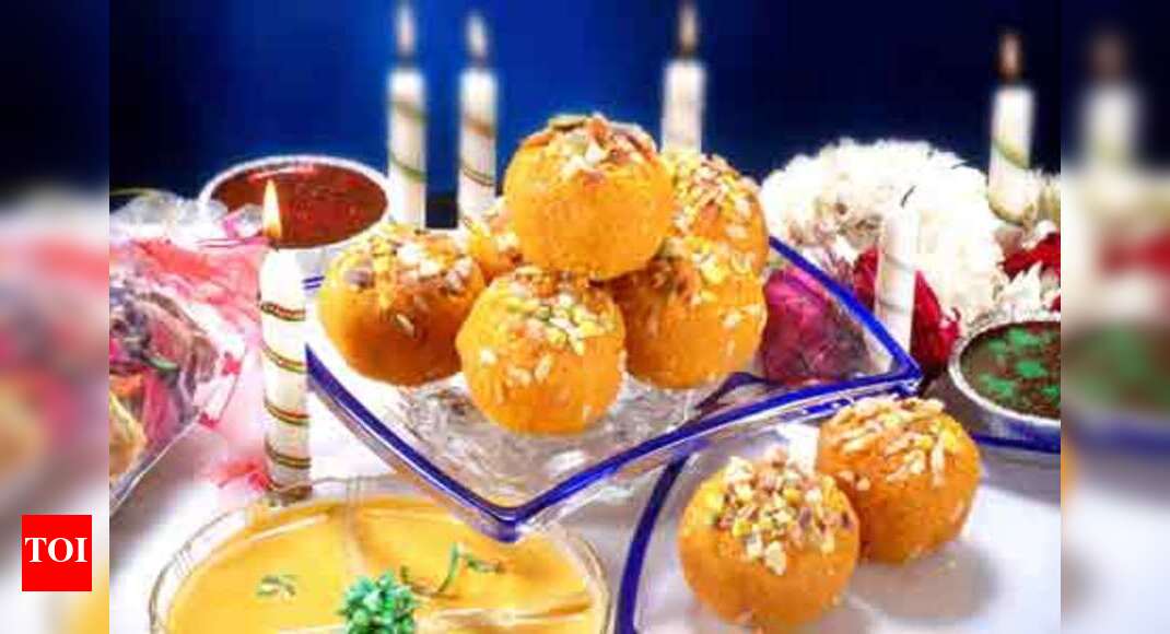 A mouthful of sweets during Diwali - Times of India