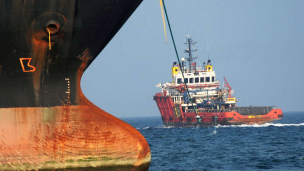 Grounded ship Pratibha Cauvery awaits salvage | The Times of India