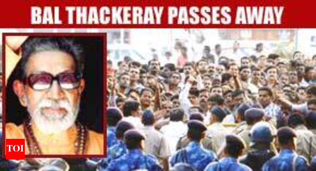 Uddhav Thackeray: Bal Thackeray dies, life comes to a halt in ...
