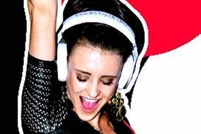 DJ Candice Redding heats up the party | Events Movie News - Times of India