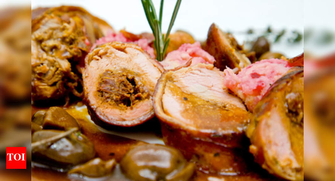 Xmas recipe: Pork loin with parma ham, oregano - Times of India