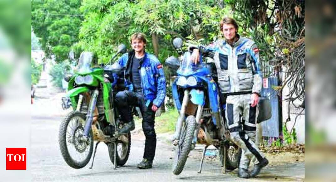 Riding across countries - Times of India