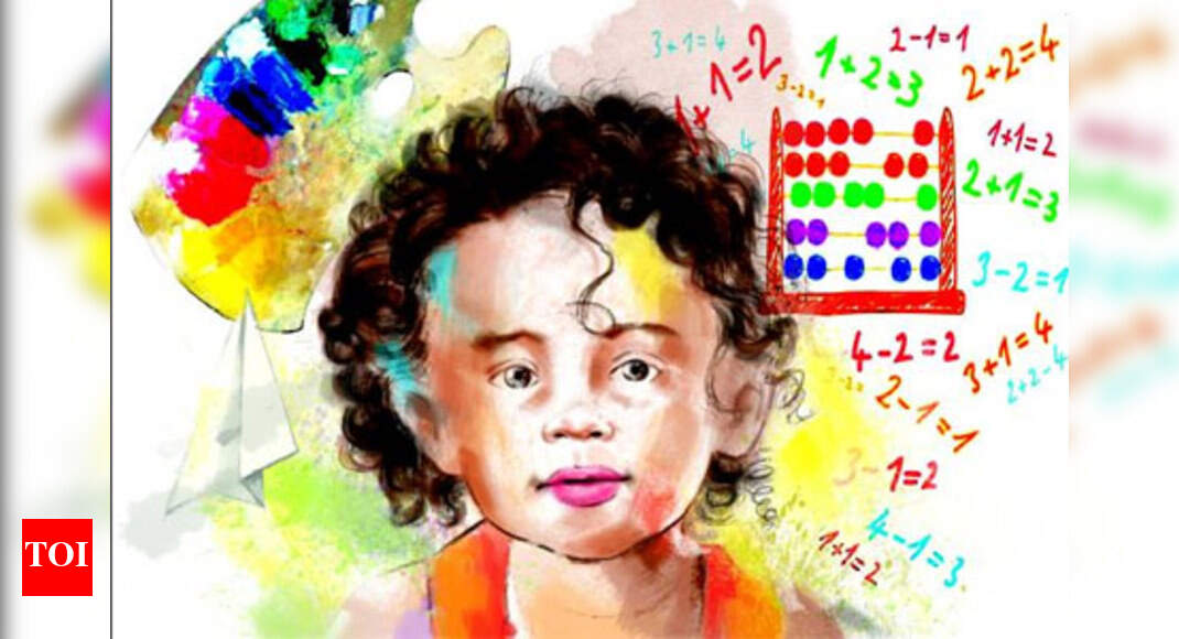 Make your kid use both sides of his brain - Times of India