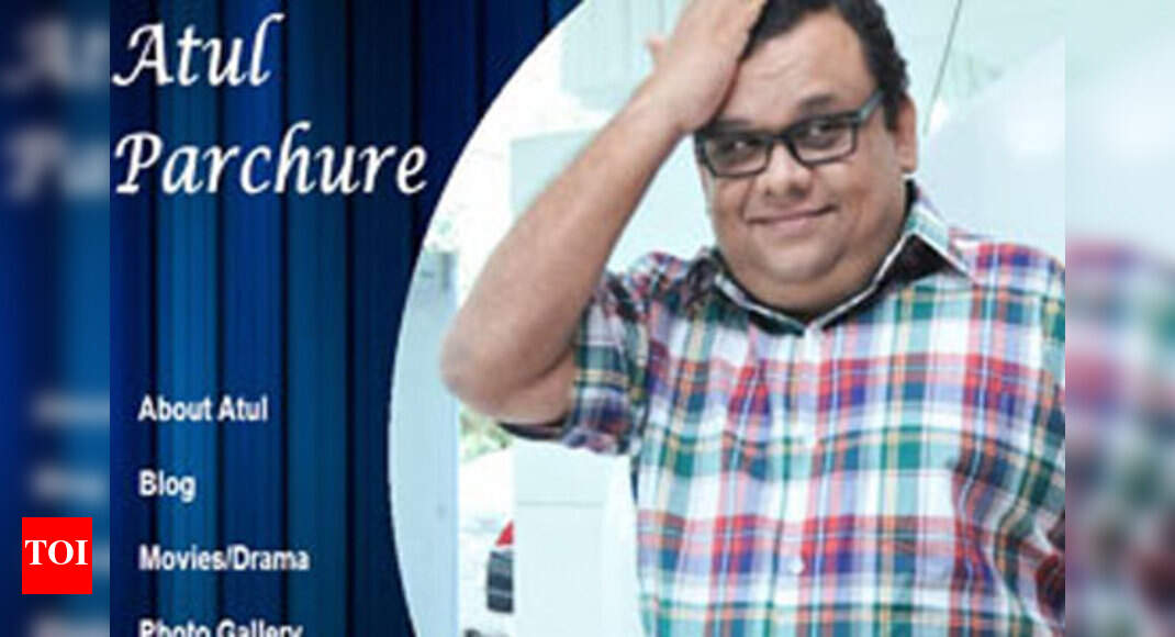 Atul Parchure launches his website | Marathi Movie News - Times of India