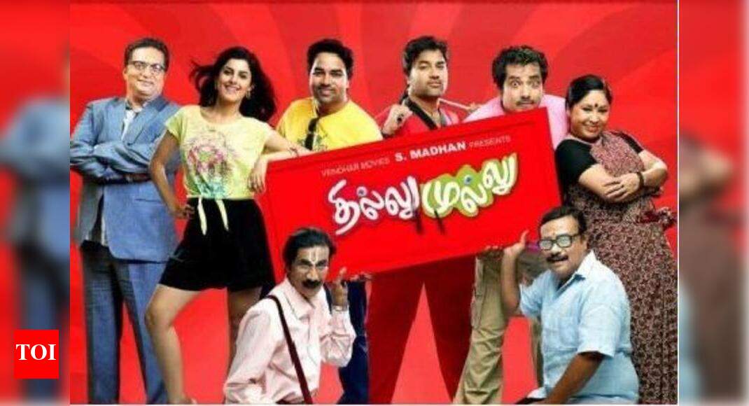 Thillu Mullu in it's final stages | Tamil Movie News - Times of India
