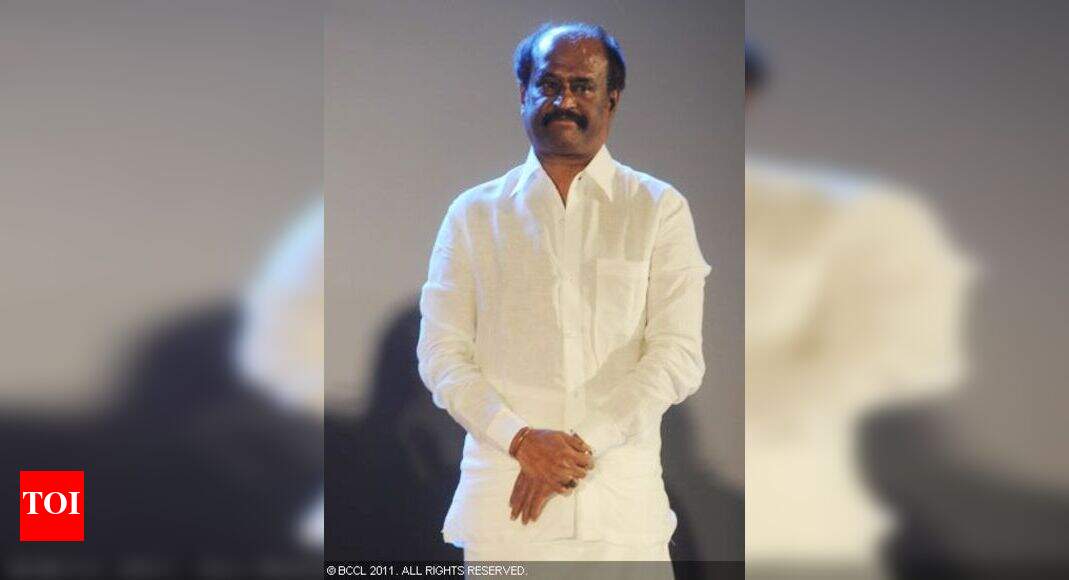 Rajini in Tirupati | Tamil Movie News - Times of India